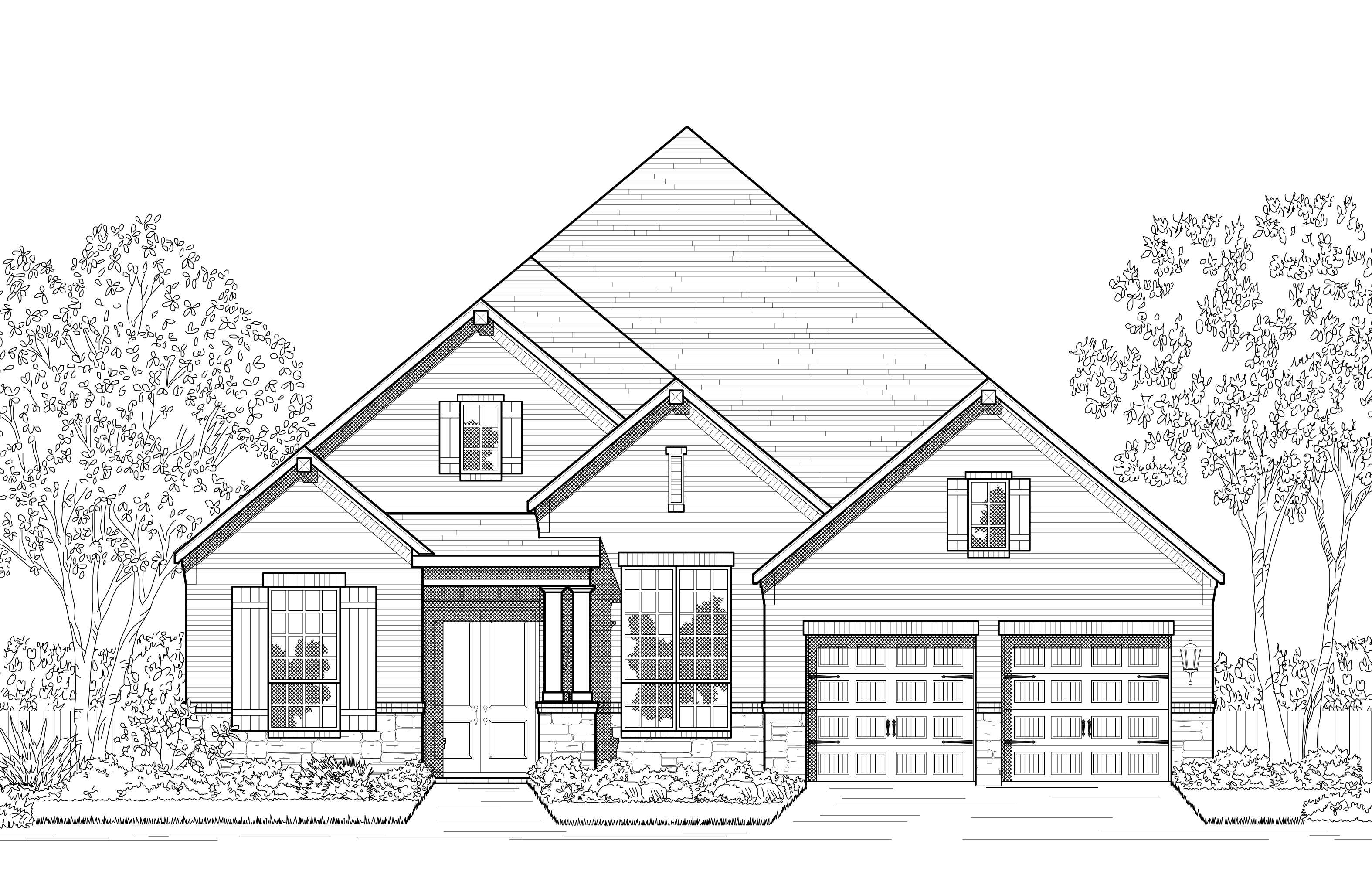 New Home Plan 216 from Highland Homes