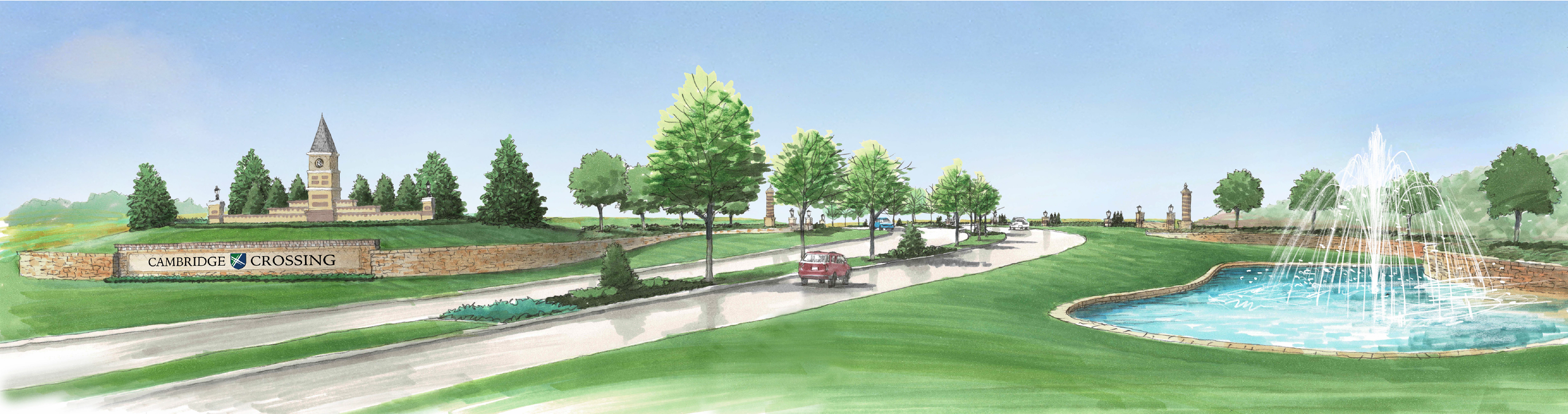 New Home Community Information: Cambridge Crossing, Celina Texas75009